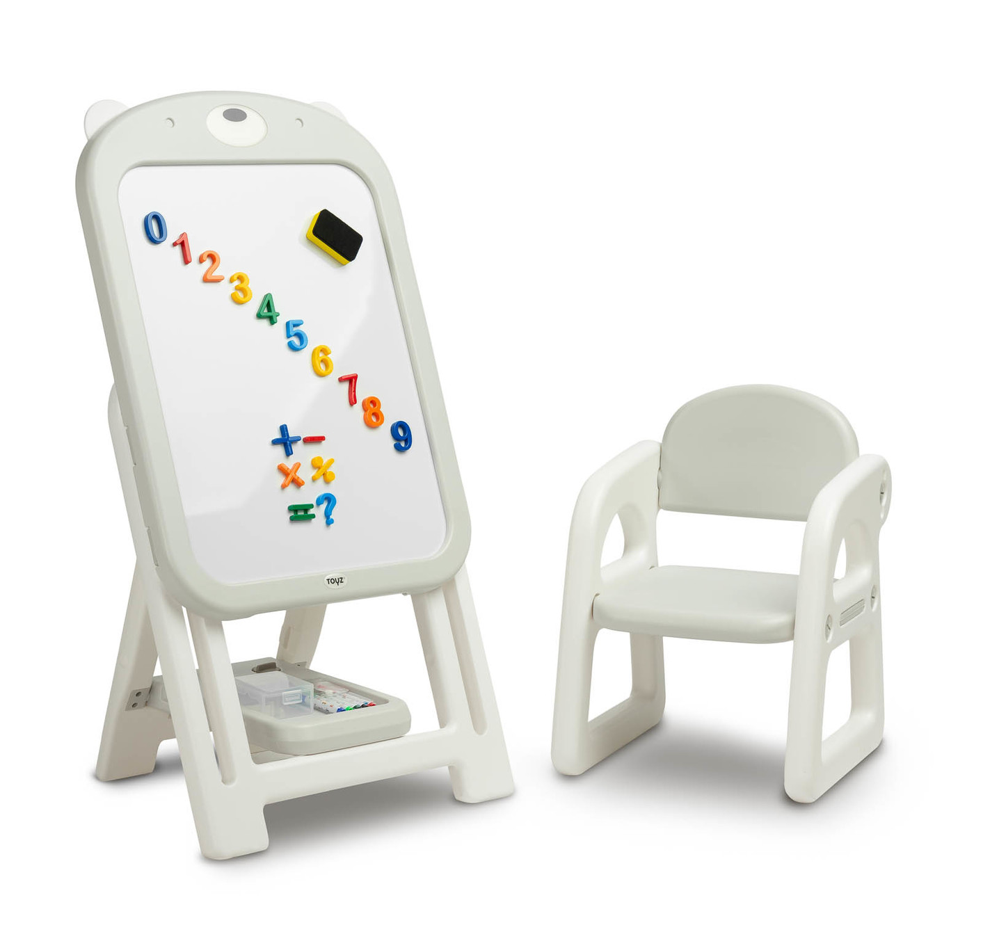 EDUCATIONAL DRAWING BOARD WITH CHAIR TED GREY - IKS 2